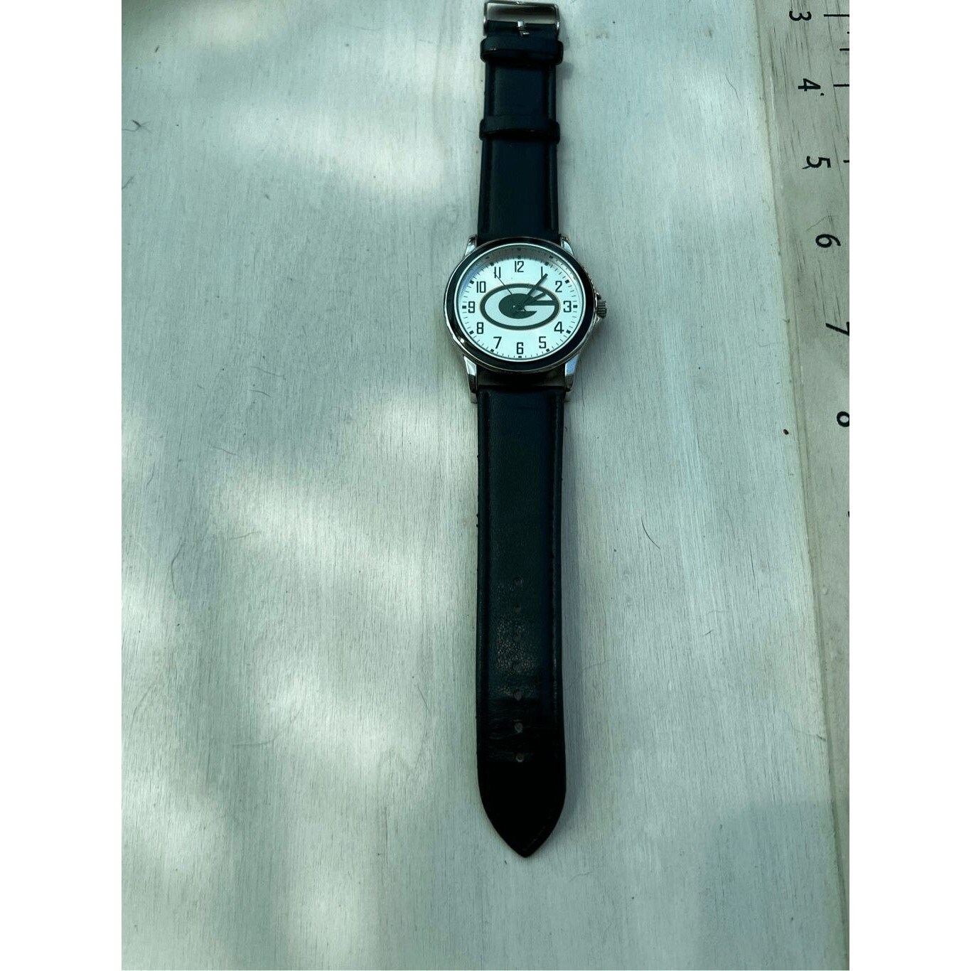 Green Bay Packers Game Time NFL Series Watch Silver Tone Simulated ...