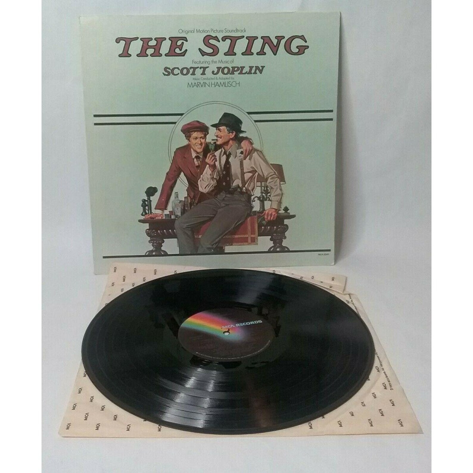 The Sting Scott Joplin VG Vinyl Record MCA Records Ragtime - Etsy