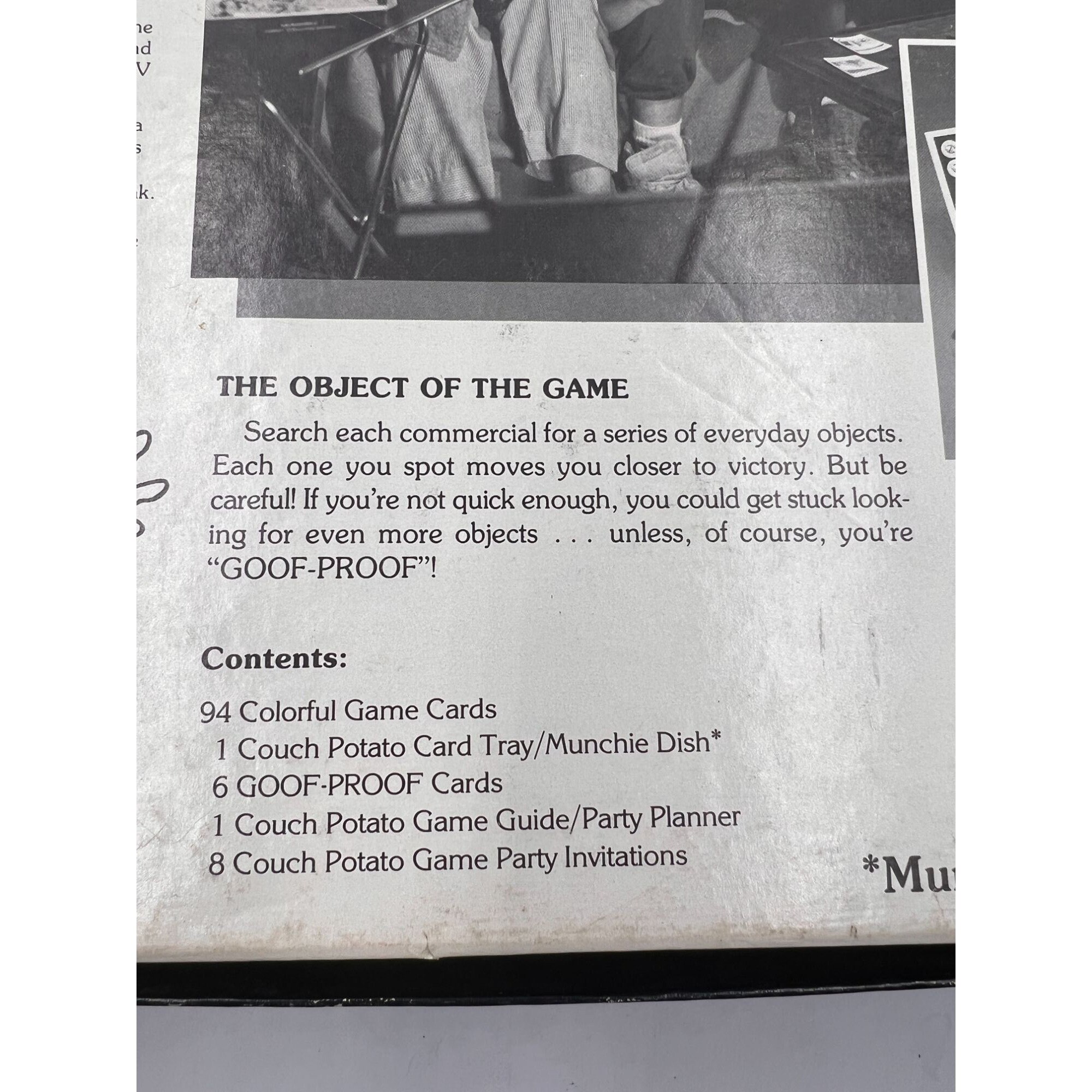 The Couch Potato Game, the Outrageous Game That's Played While You ...