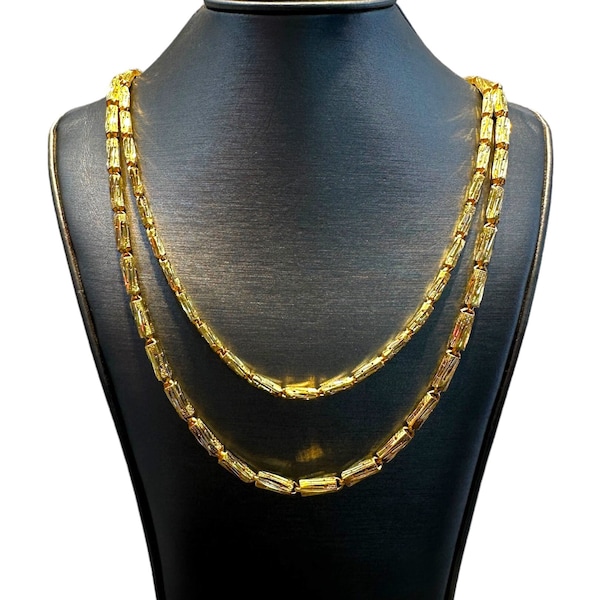 24k Gold Chain - Etsy