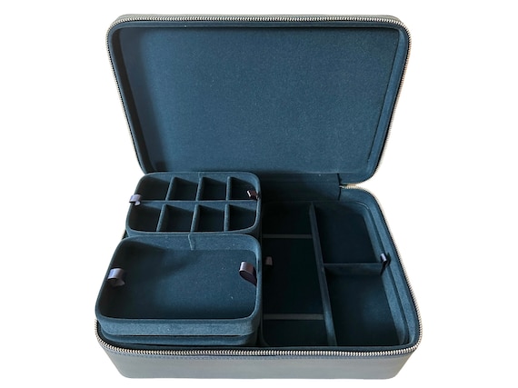 Deluxe Jewelry & Watch Case, Luxury Jewelry Case, Tra… - Gem