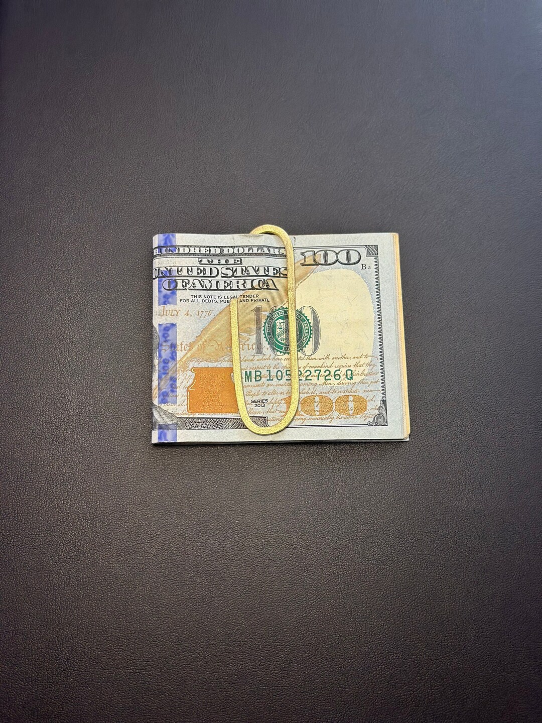 14K Heavy Money Clip for Men, Cash Clip Holder, Paper Clip Money ...