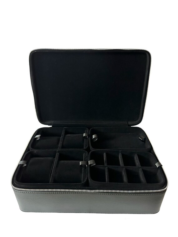 Deluxe Jewelry & Watch Case, Luxury Jewelry Case, Tra… - Gem