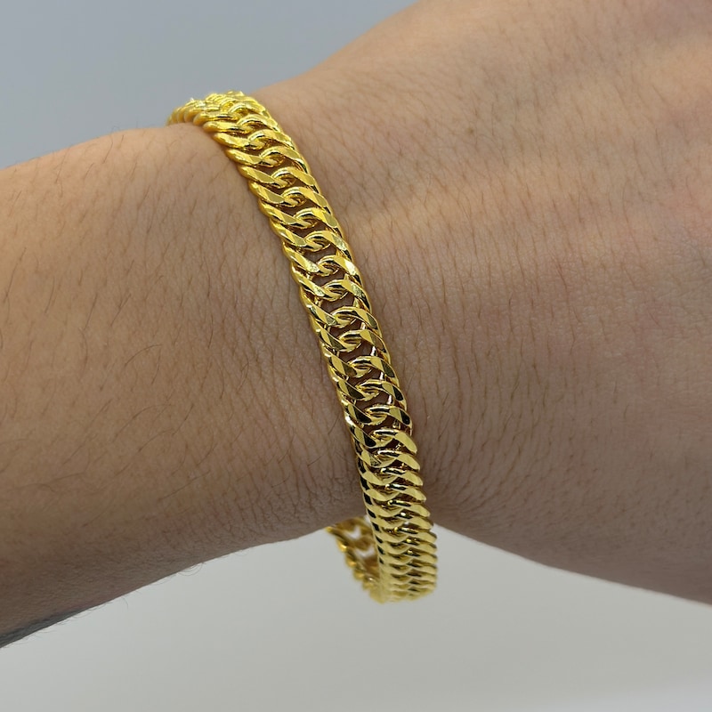 Pure 24k Gold Bracelet - Etsy
