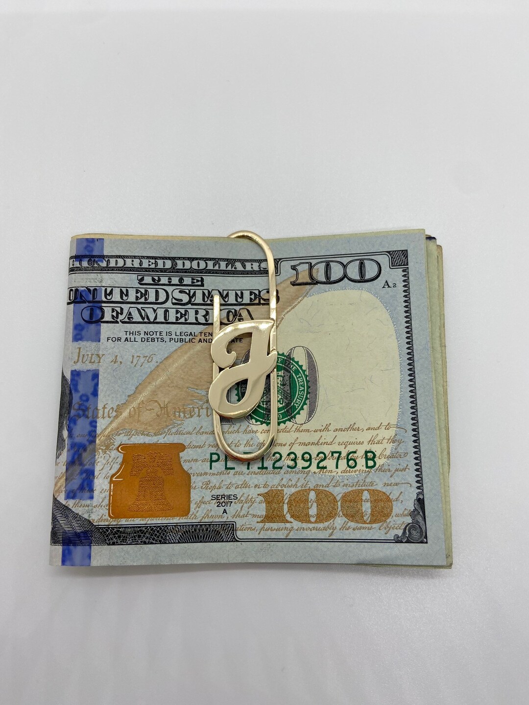 14K Personalized Money Clip, Minimalist Cash Holder, Custom Money Clips ...