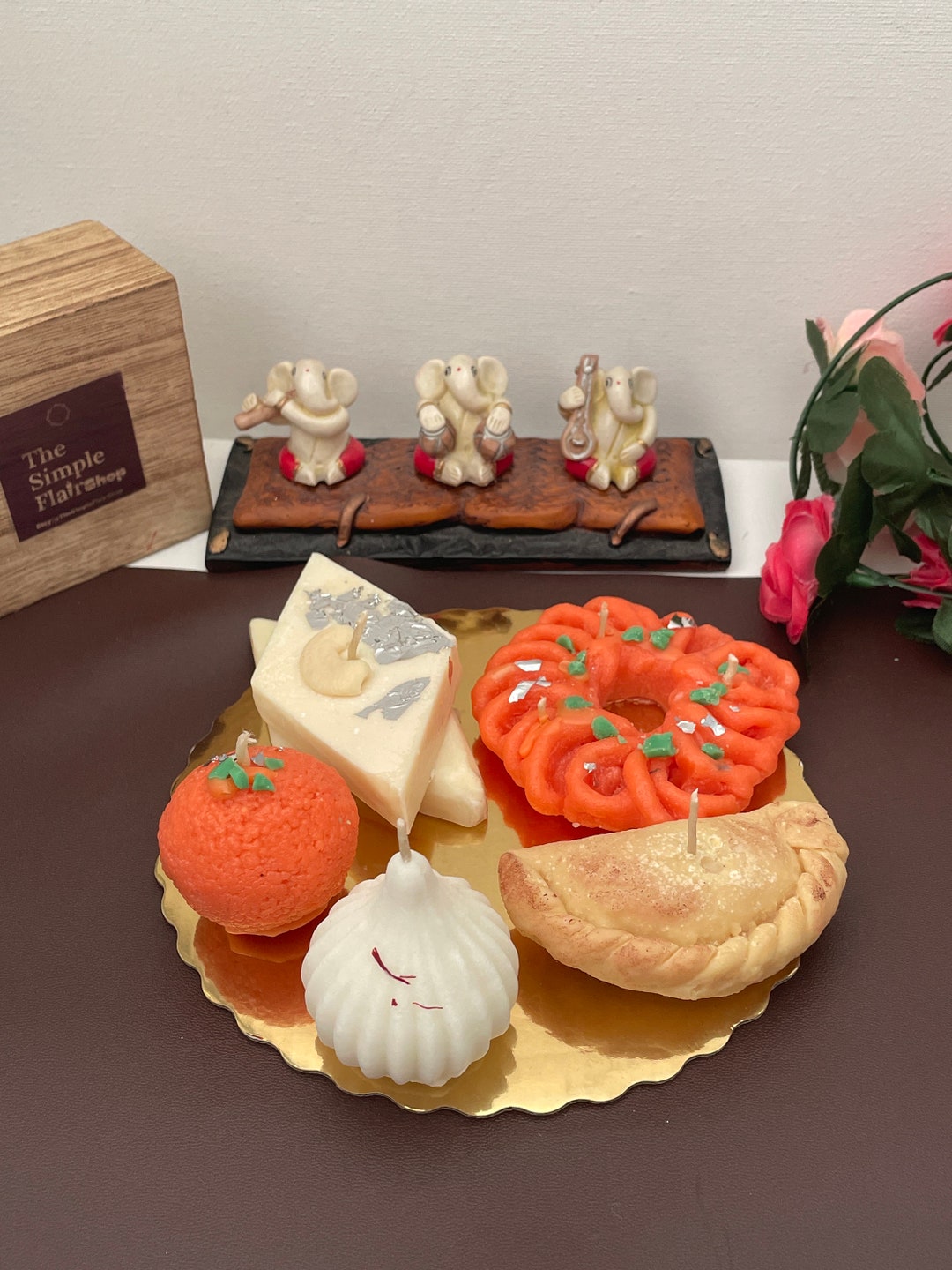 Indian Sweets Candle Set: Diwali Mithai Candles, Handmade Assorted ...