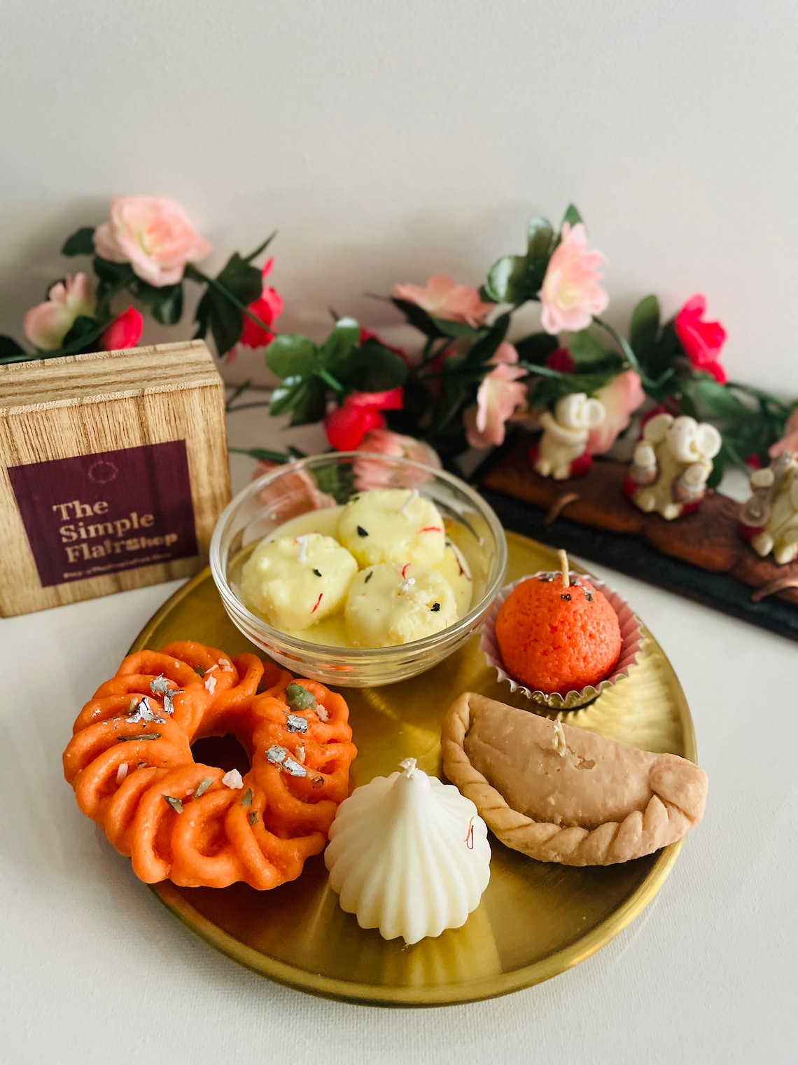 Indian Assorted Sweets Candle |diwali Candle | Indian Mithai Candles ...