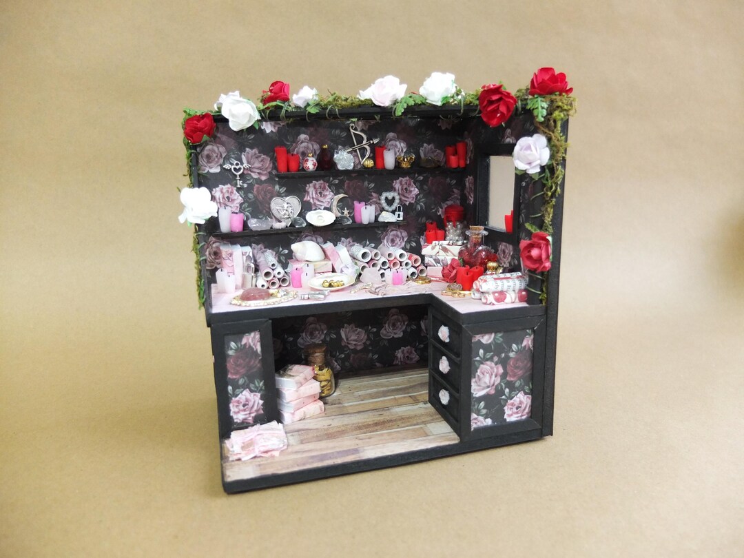 Love Witch Magical Desk Diorama - Handmade Miniature - Etsy