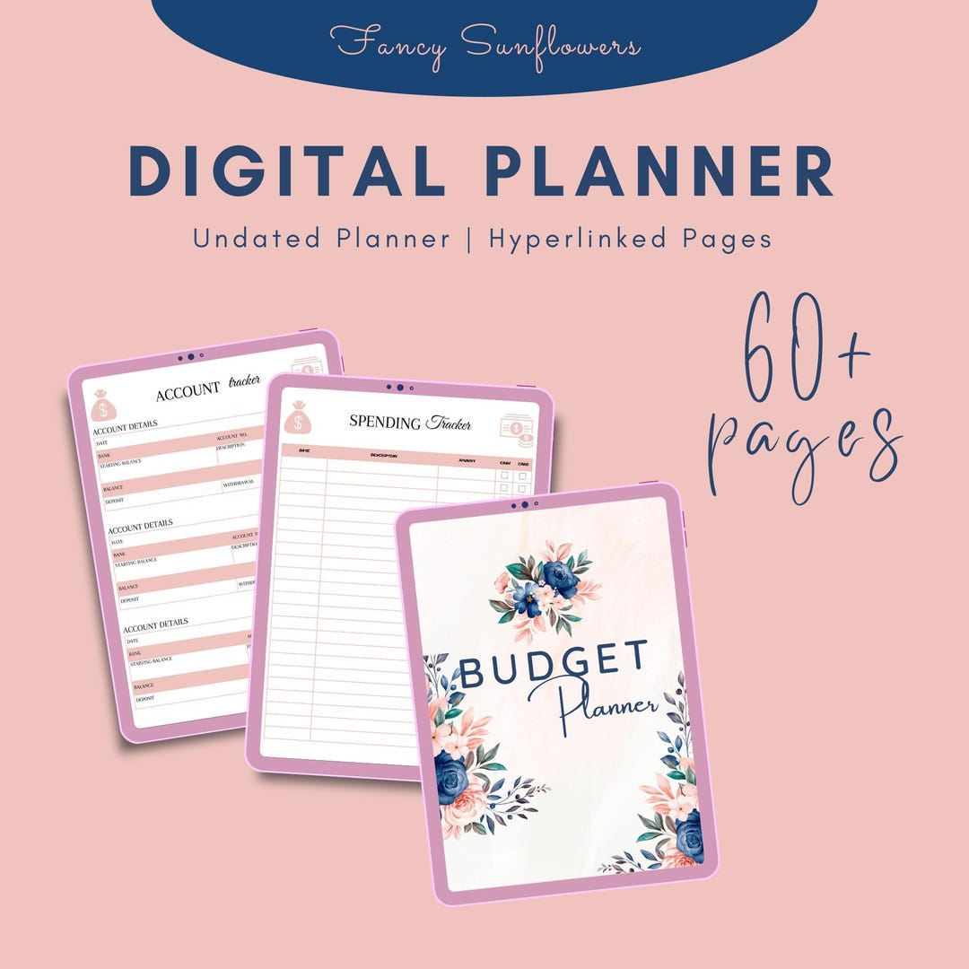 2025 Budget Planner Printable | Digital Expense Tracker, Monthly Bill ...