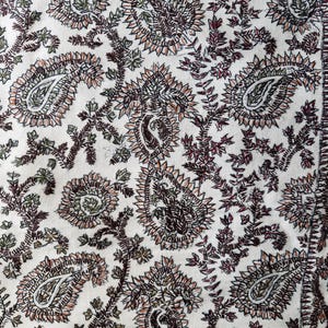 Antique Wool Paisley Craft Pack-1900s Victorian Wool Paisley and ...
