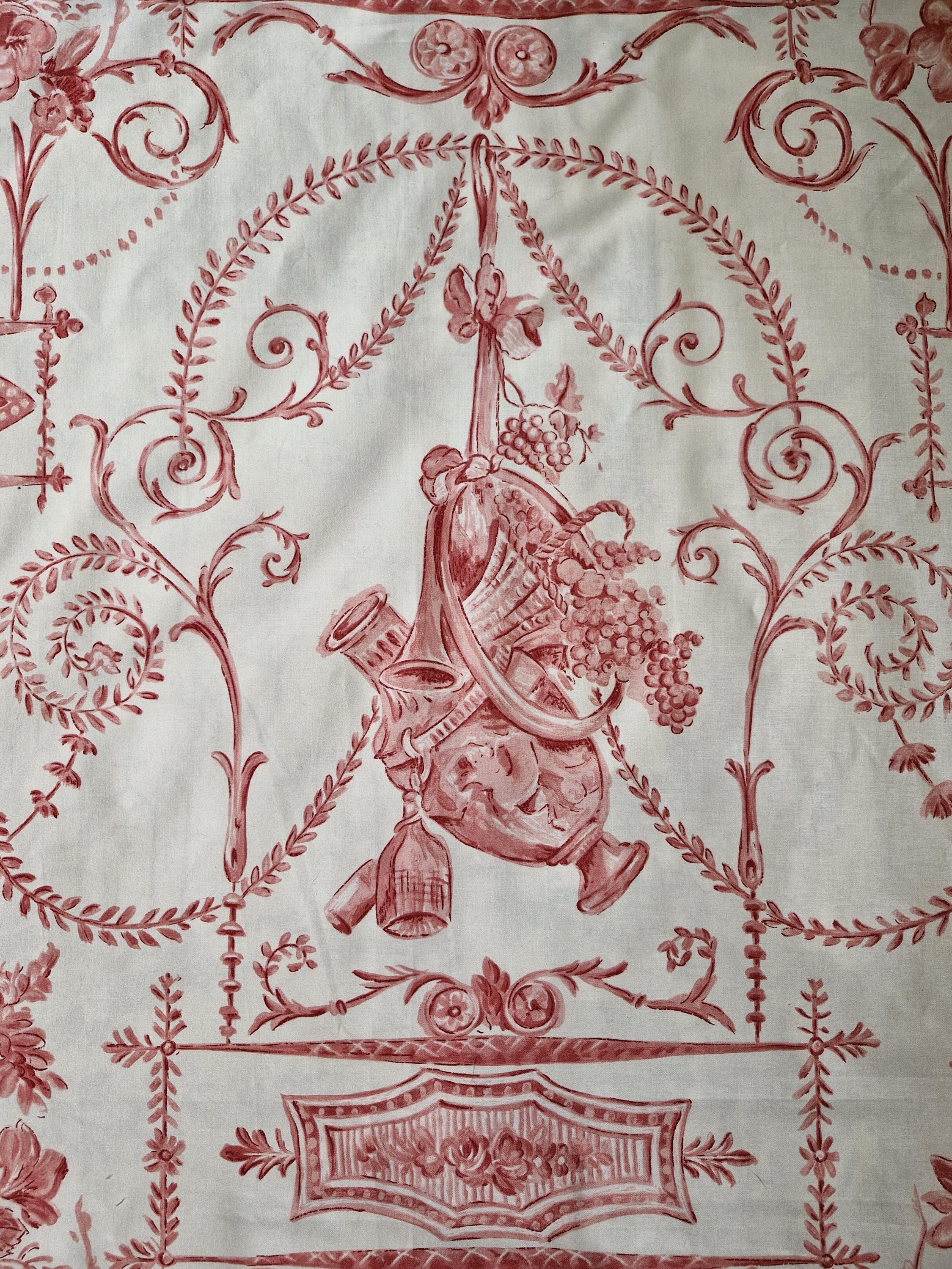 Designer Toile De Jouy Fabric Craft Pack-kauffman, Jane Churchill ...