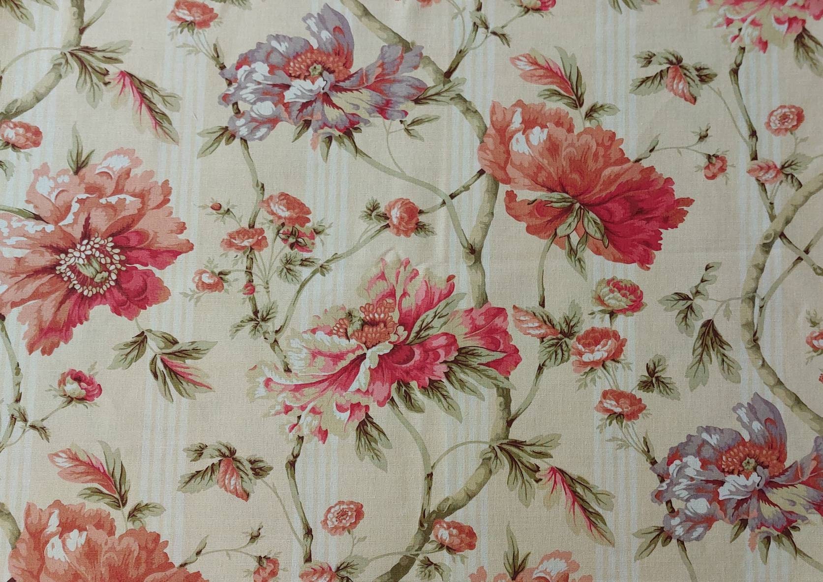 Sanderson Floral Fabric Selection Pack-sanderson Floral Fabrics-vintage ...