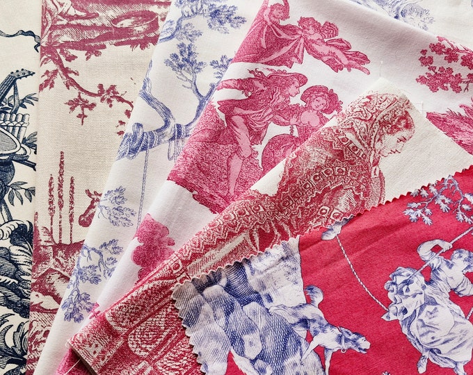 Designer Toile De Jouy Sewing Craft Pack-laura Ashley Toile, Manuel ...