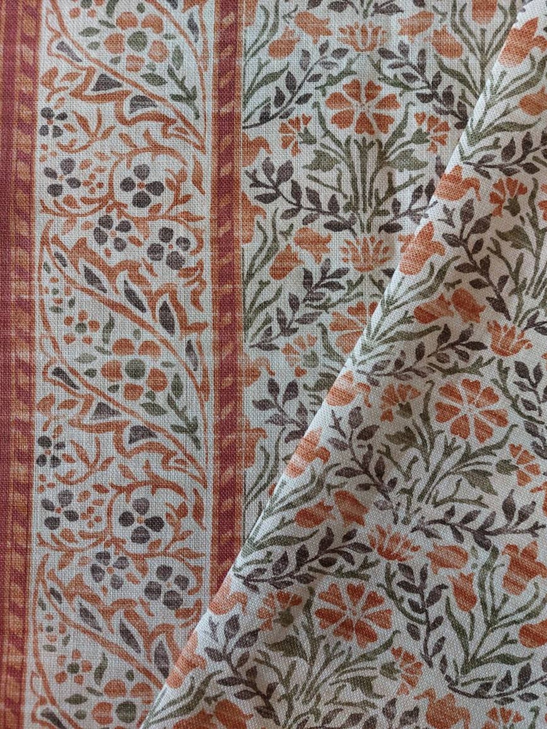 William Morris Bellflower Cushion Panels-william Morris Linen Cushion ...