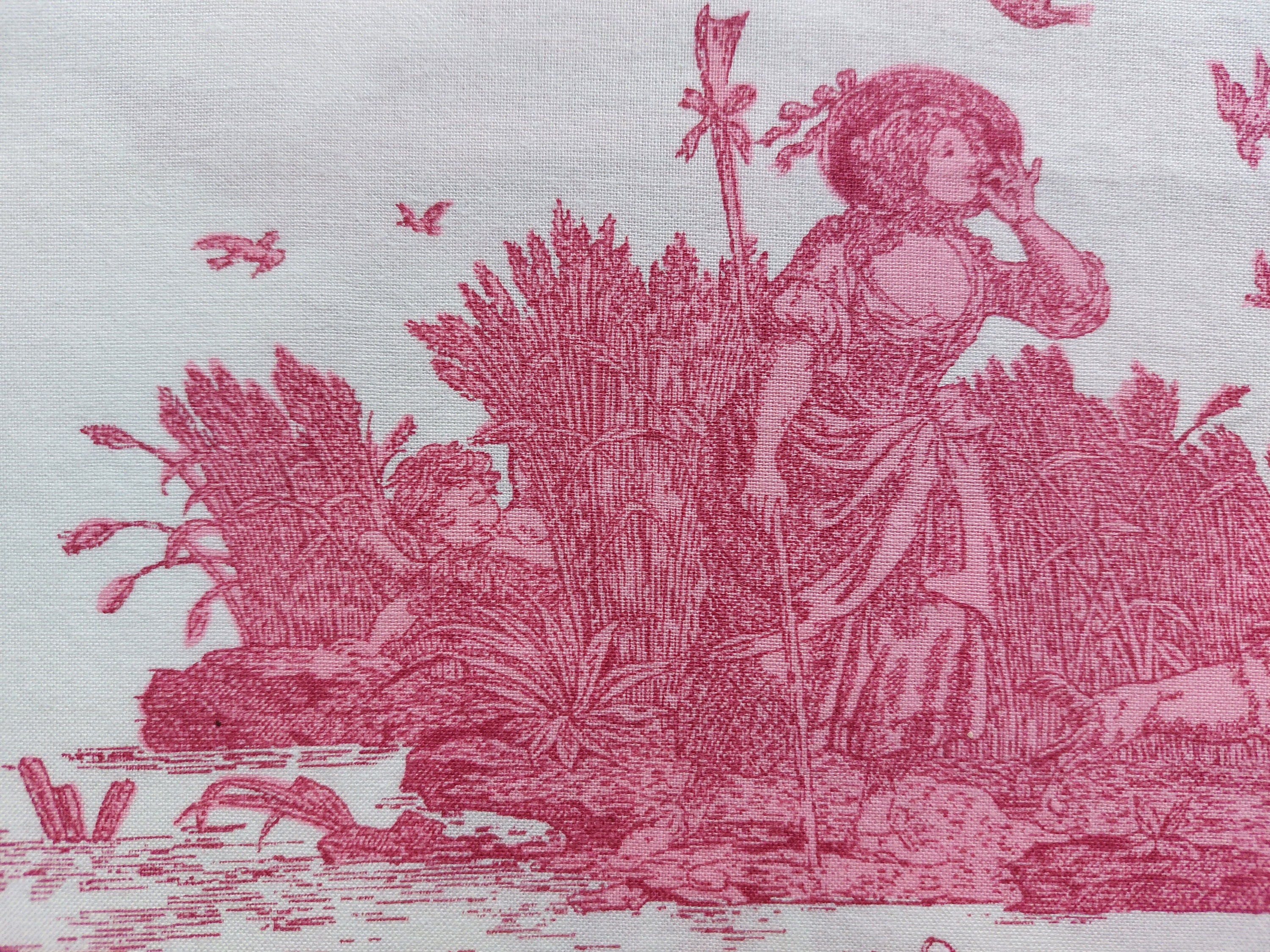 Designer Toile De Jouy Fabric Craft Pack-laura Ashley, Harlequin ...