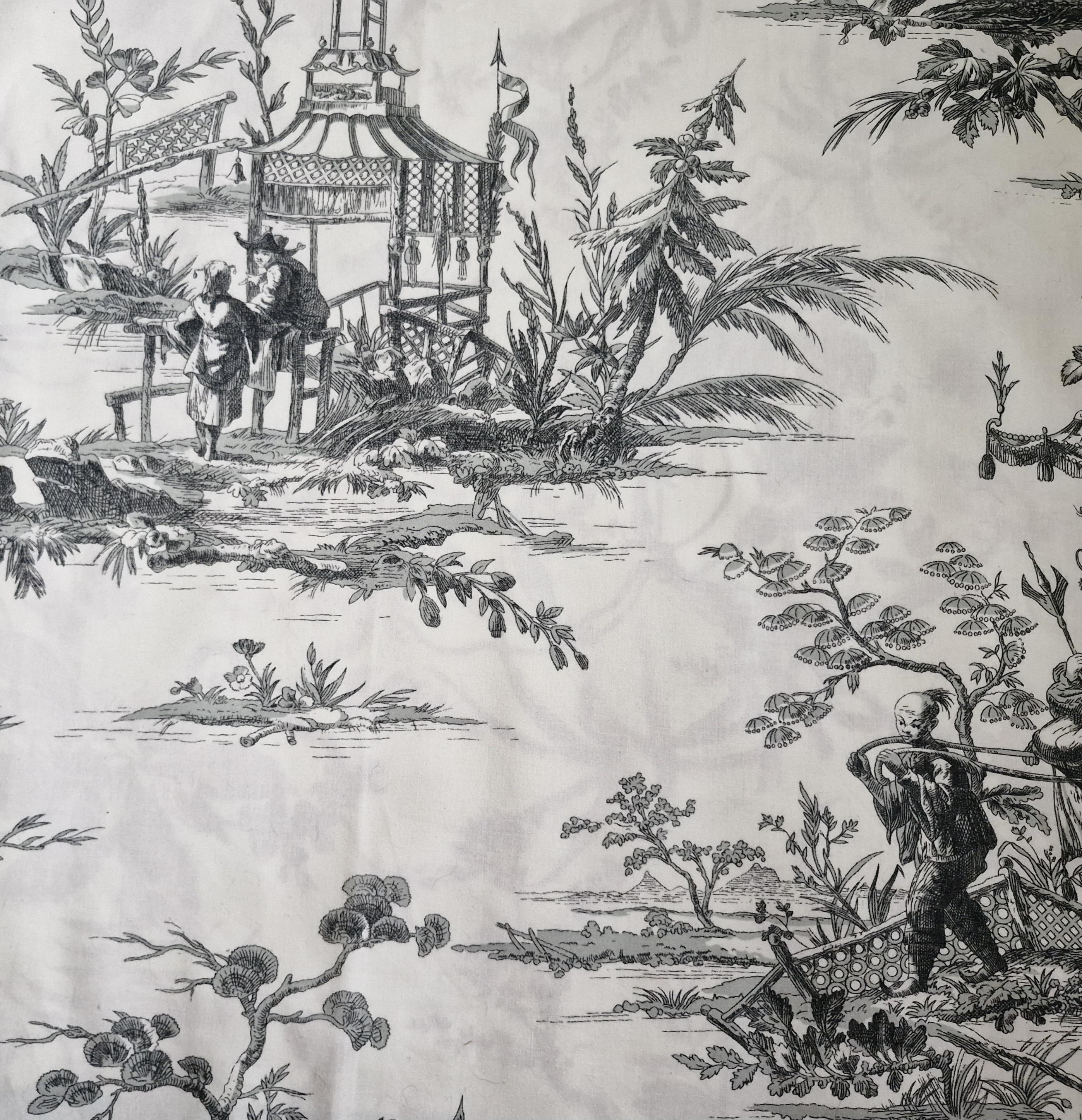 Designer Toile De Jouy Fabric Craft Pack-kauffman, Jane Churchill ...