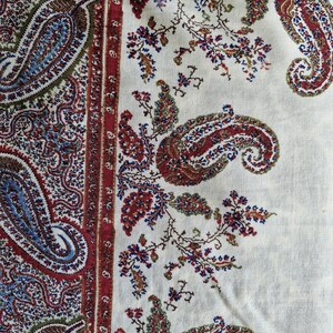 Antique Wool Paisley Craft Pack-1900s Victorian Wool Paisley and ...