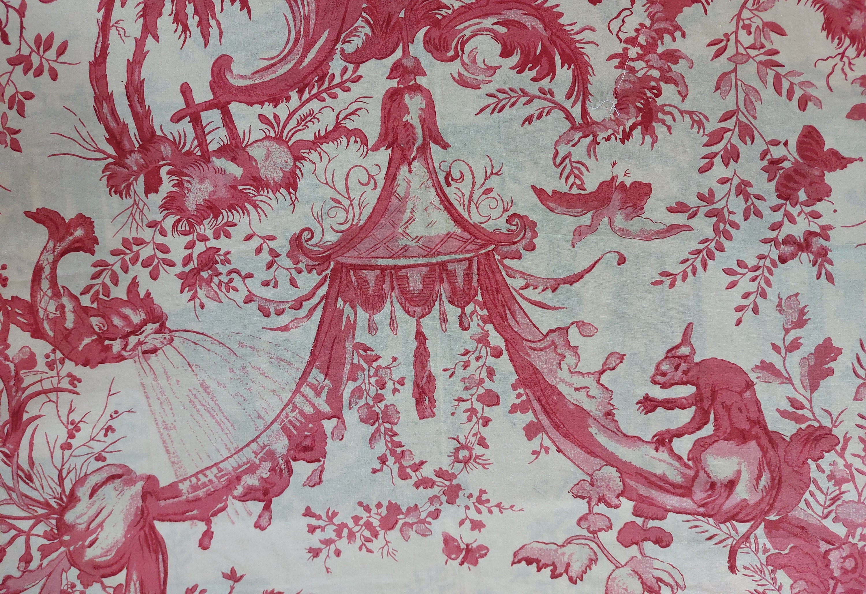 Designer Toile De Jouy Fabric Pack Nina Campbell, Schumacher, Vintage ...