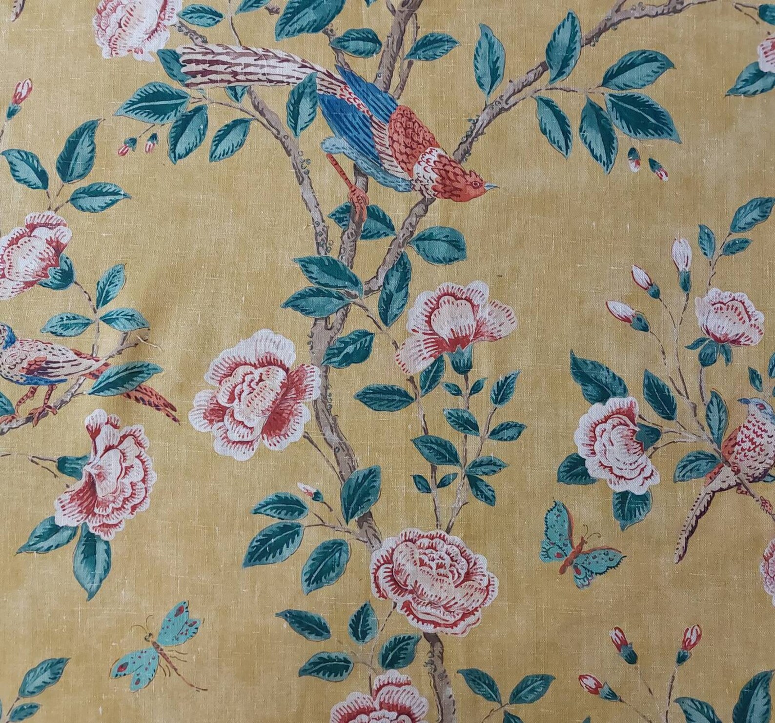 Sanderson Floral Fabric Selection Pack-sanderson Floral - Etsy