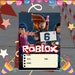 ROBLOX INVITATION, Roblox LETTER Invite, Downloadable Invite, Ticket ...