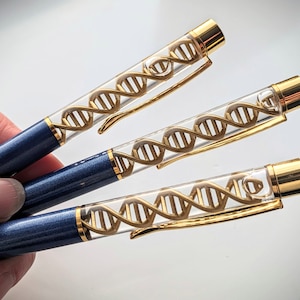 ONE DNA Pen, Double Helix, Science Pen, Doctor Pen, Scientist Gift ...