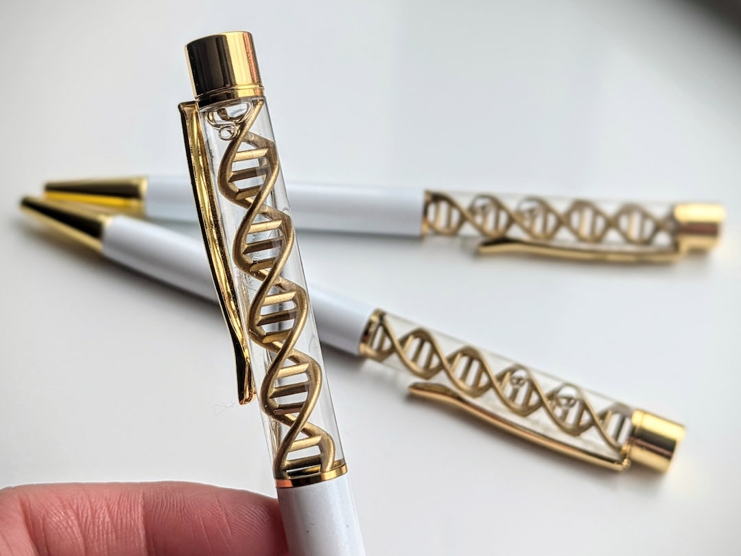 ONE DNA Pen, Double Helix, Science Pen, Doctor Pen, Scientist Gift ...