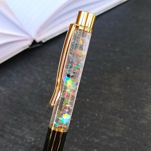 Ghost Float Pen, Floating Pen, Spooky Pen, Liquid Glitter Pen, Gift for ...