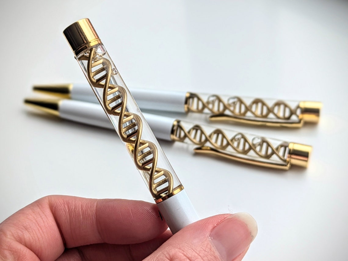 ONE DNA Pen, Double Helix, Science Pen, Doctor Pen, Scientist Gift ...