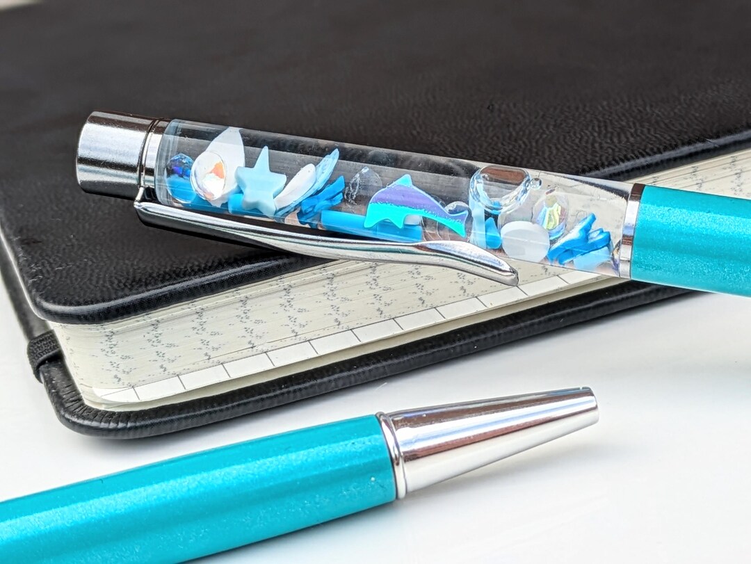 Ocean Float Pen, Pretty Pen, Nautical Stationery, Seaside Lover, Gift ...