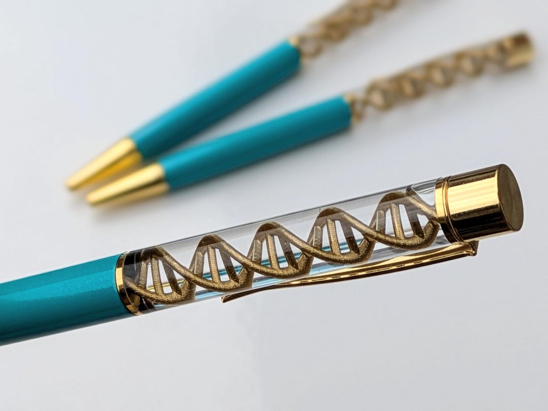 ONE DNA Pen, Double Helix, Science Pen, Doctor Pen, Scientist Gift ...