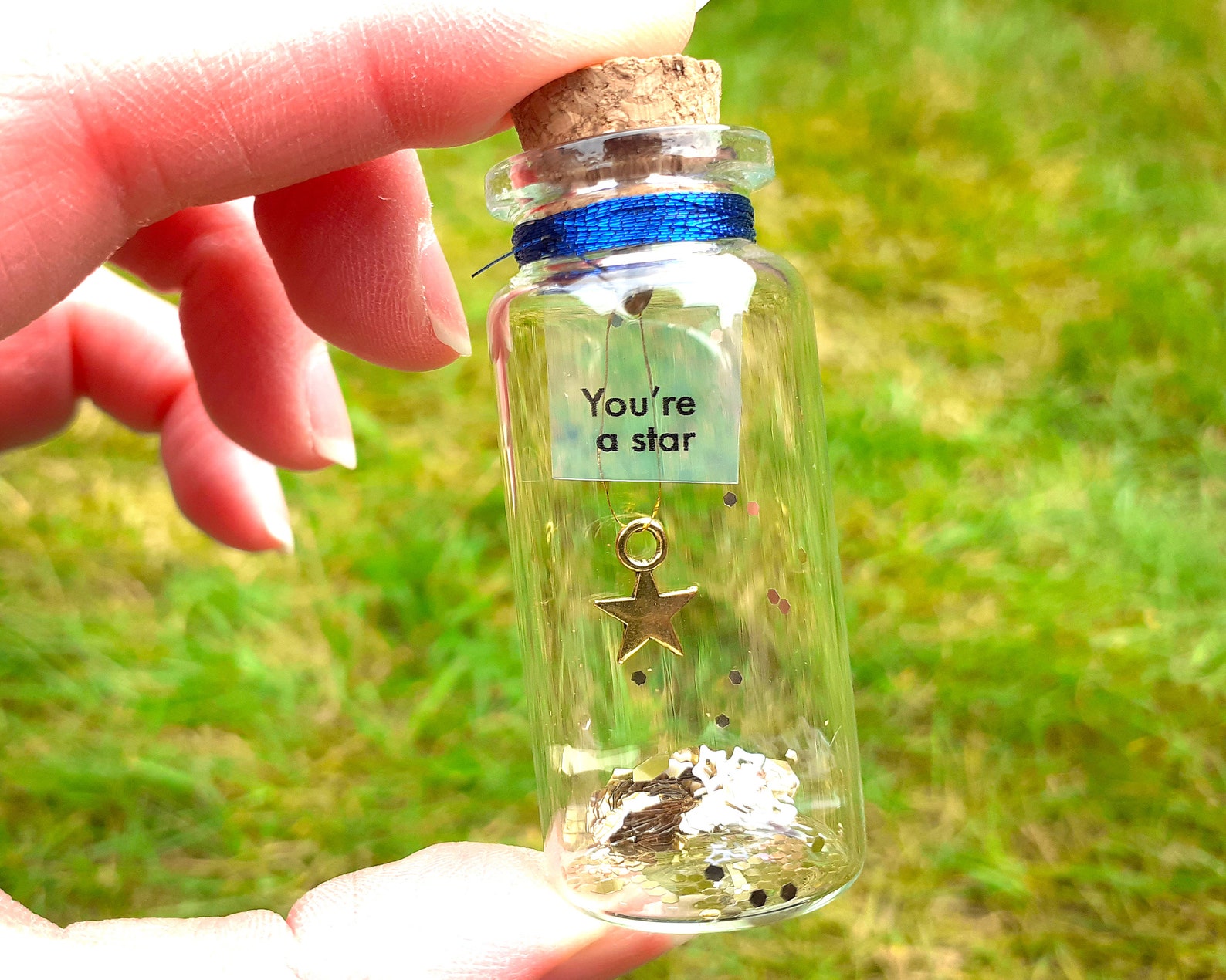 You're a Star Gift, Friendship Gift, Message in a Bottle, Appreciation ...