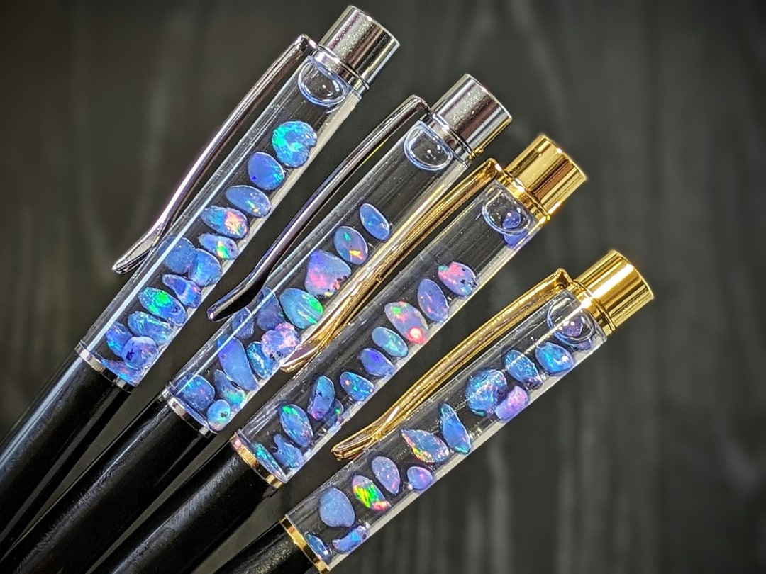 Floating Opal Pen, AAA Grade Opal, Ethiopian Opal, Teacher Gift ...