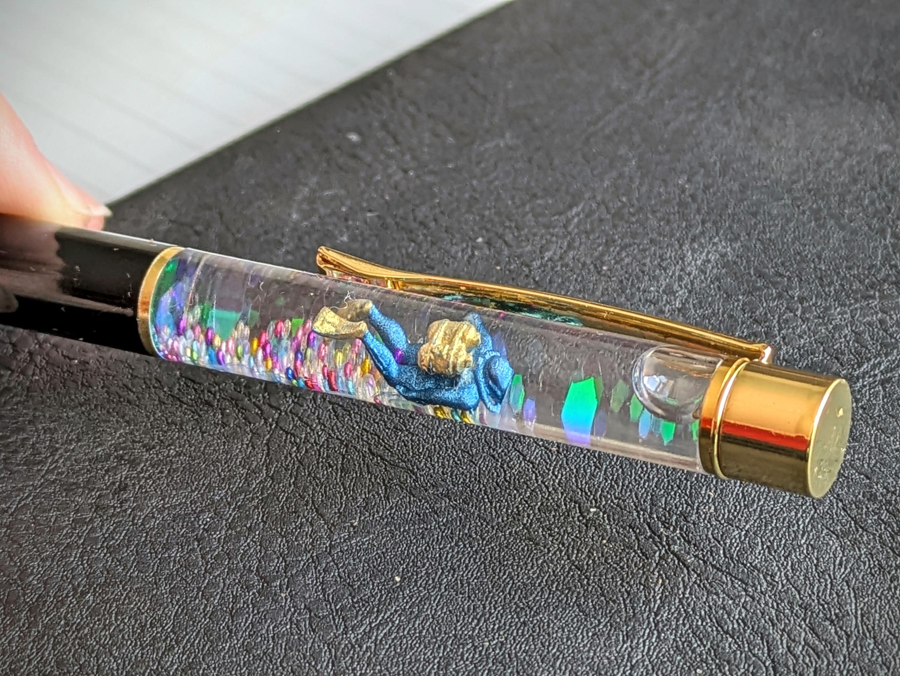 Scuba Diver Gift, Ocean Float Pen, Nautical Stationery, Floatie Pen ...