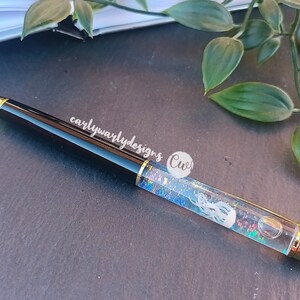 Jellyfish Float Pen, Floating Pen, Liquid Glitter Pen, Gift for Her ...
