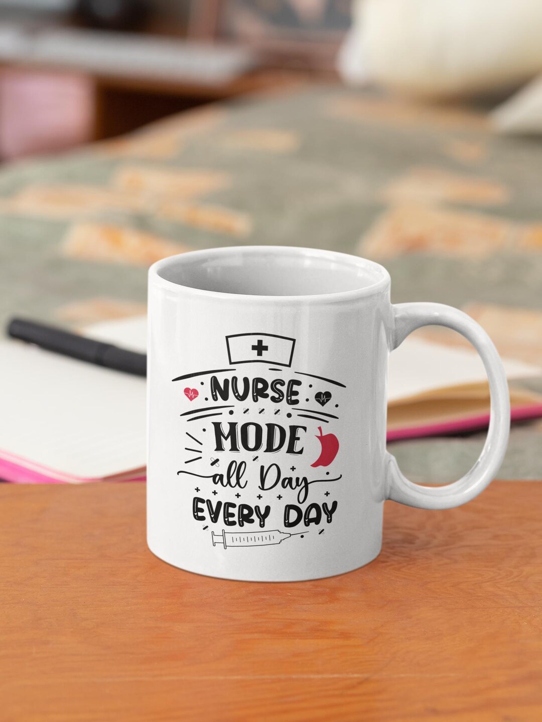 Nurse Mode Activated Mug | Funny Nurse Gift | RN Coffee Cup | Nurse ...