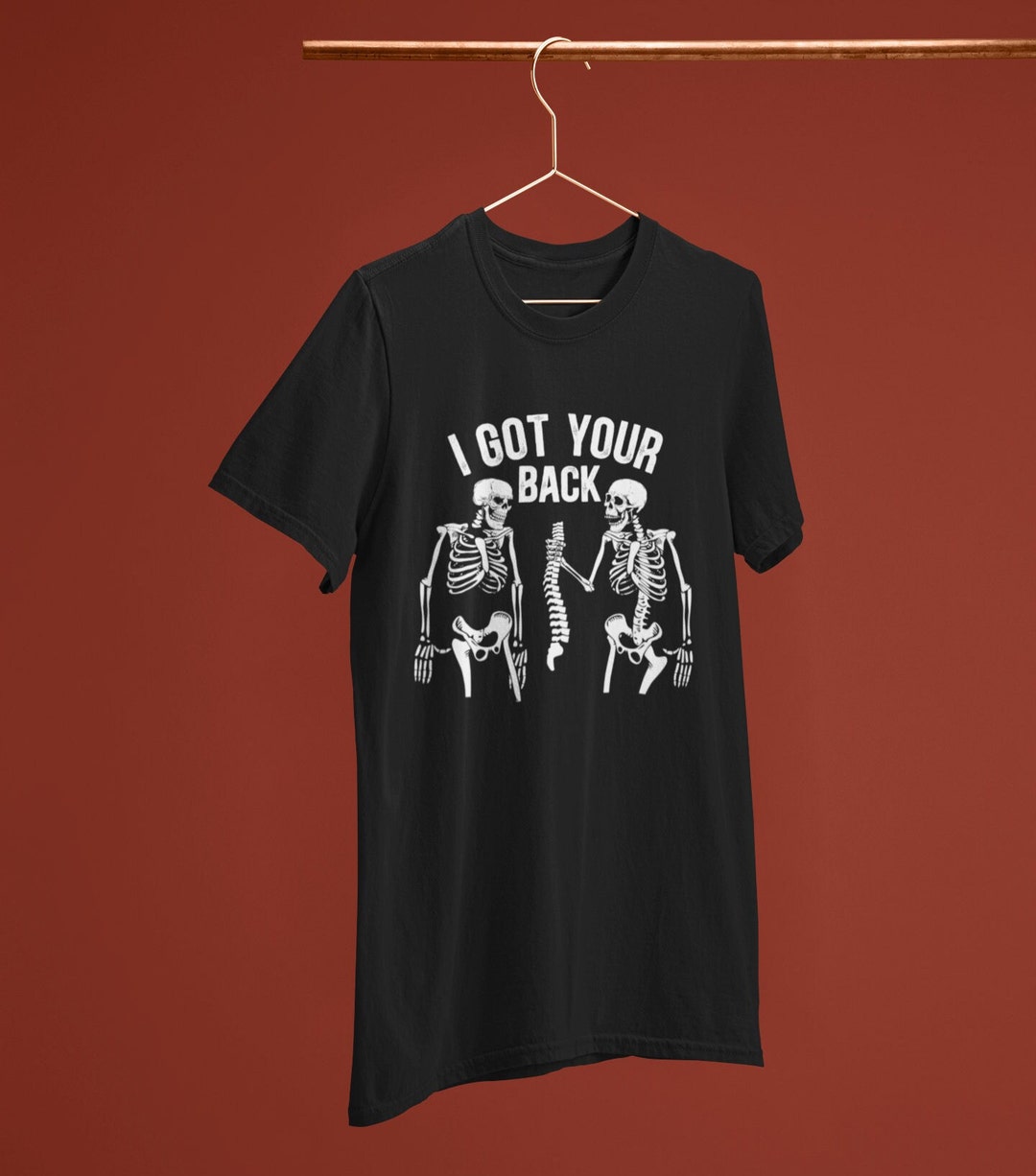 I Got Your Back Skeleton Shirt, Funny Skeleton Shirt, Fall Shirt ...