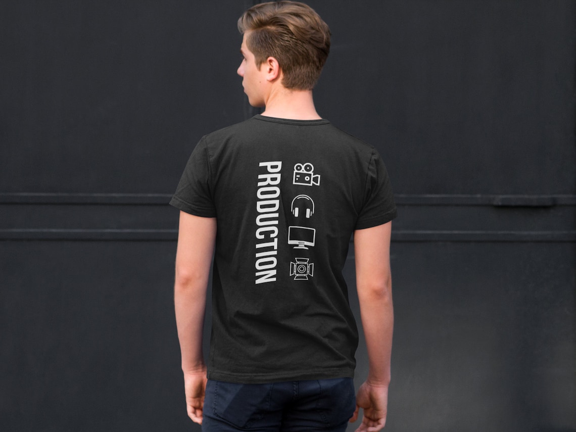 Production Team Shirt - AV Team Shirt for Church Tech Volunteers Staff ...