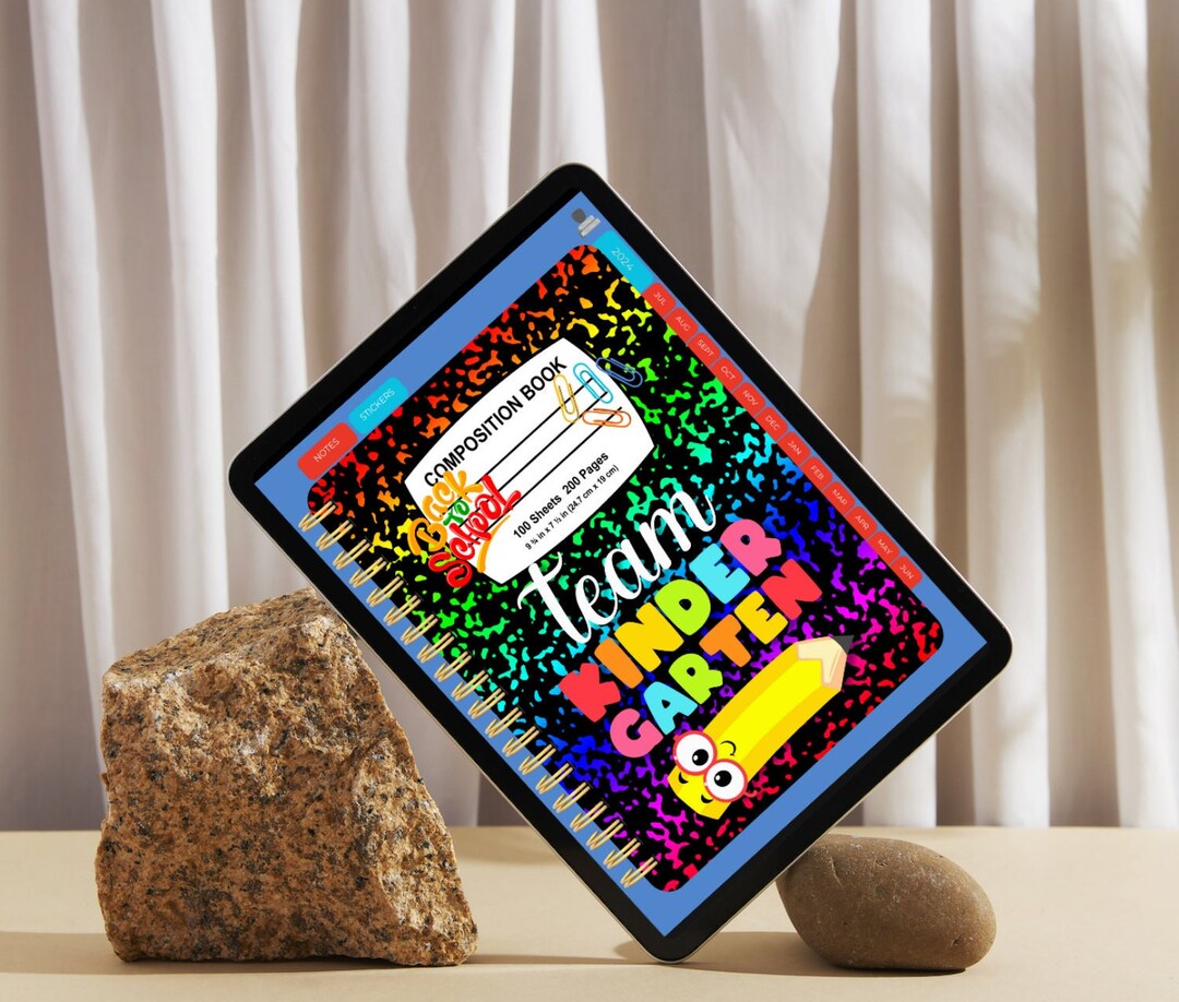 Kindergarten Teacher Planner, Digital Teacher Planner, Digital ...