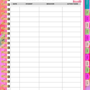 Teacher Barbie Planner, Digital Planner for Teachers, Digital Planner ...