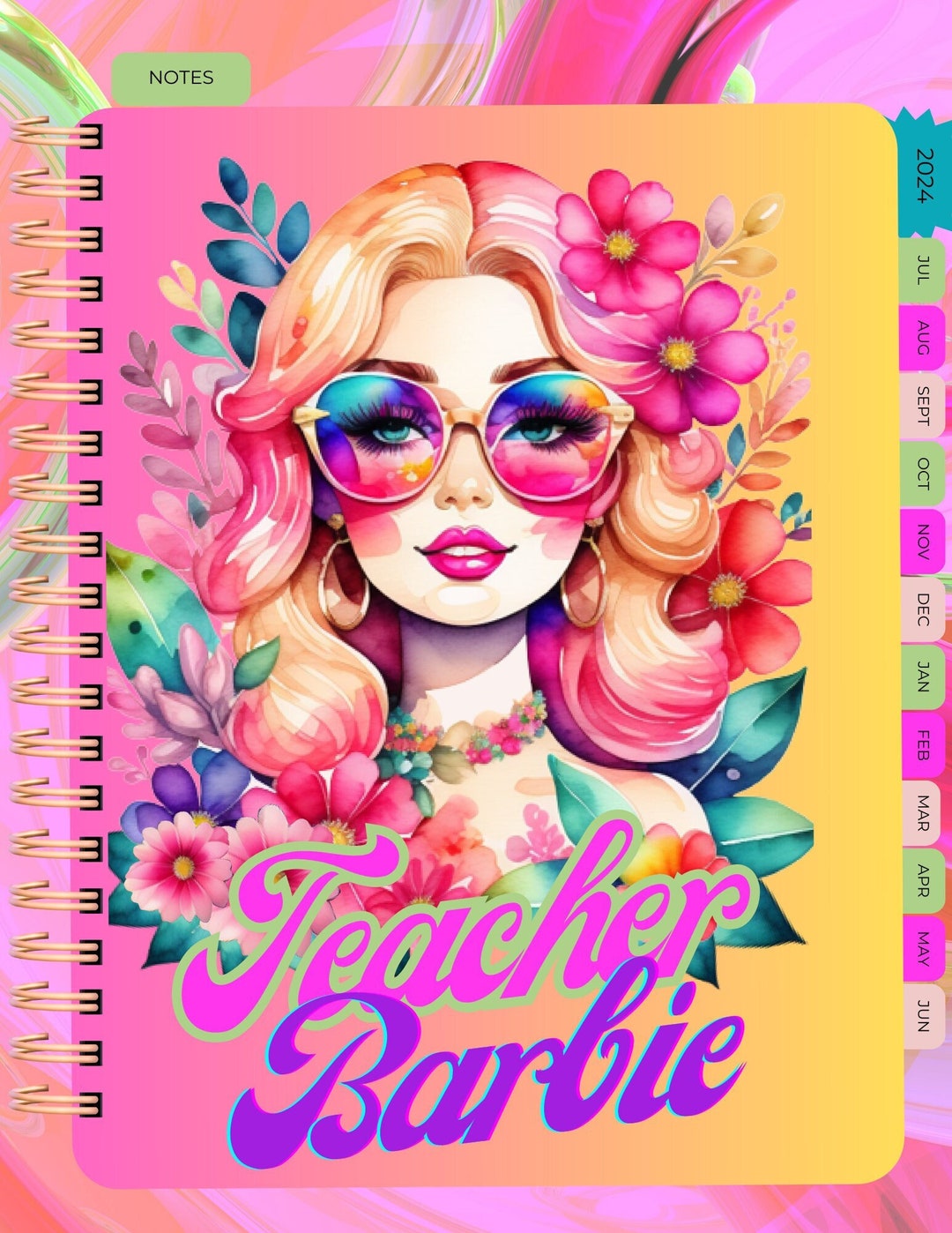 Teacher Barbie Digital Planner, Digital Planners, Teacher Planners ...