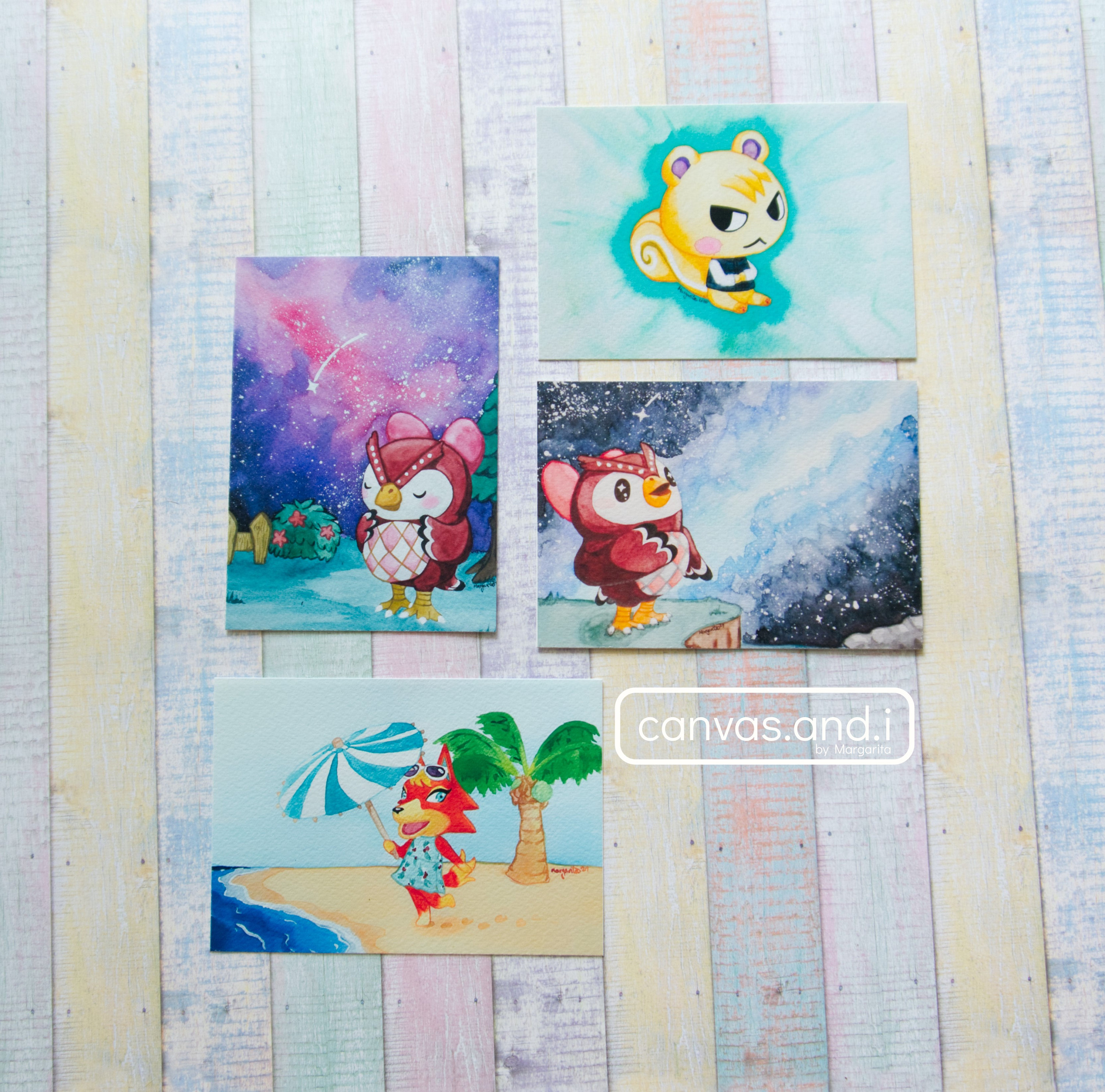 Celeste Animal Crossing Postkarte - Etsy