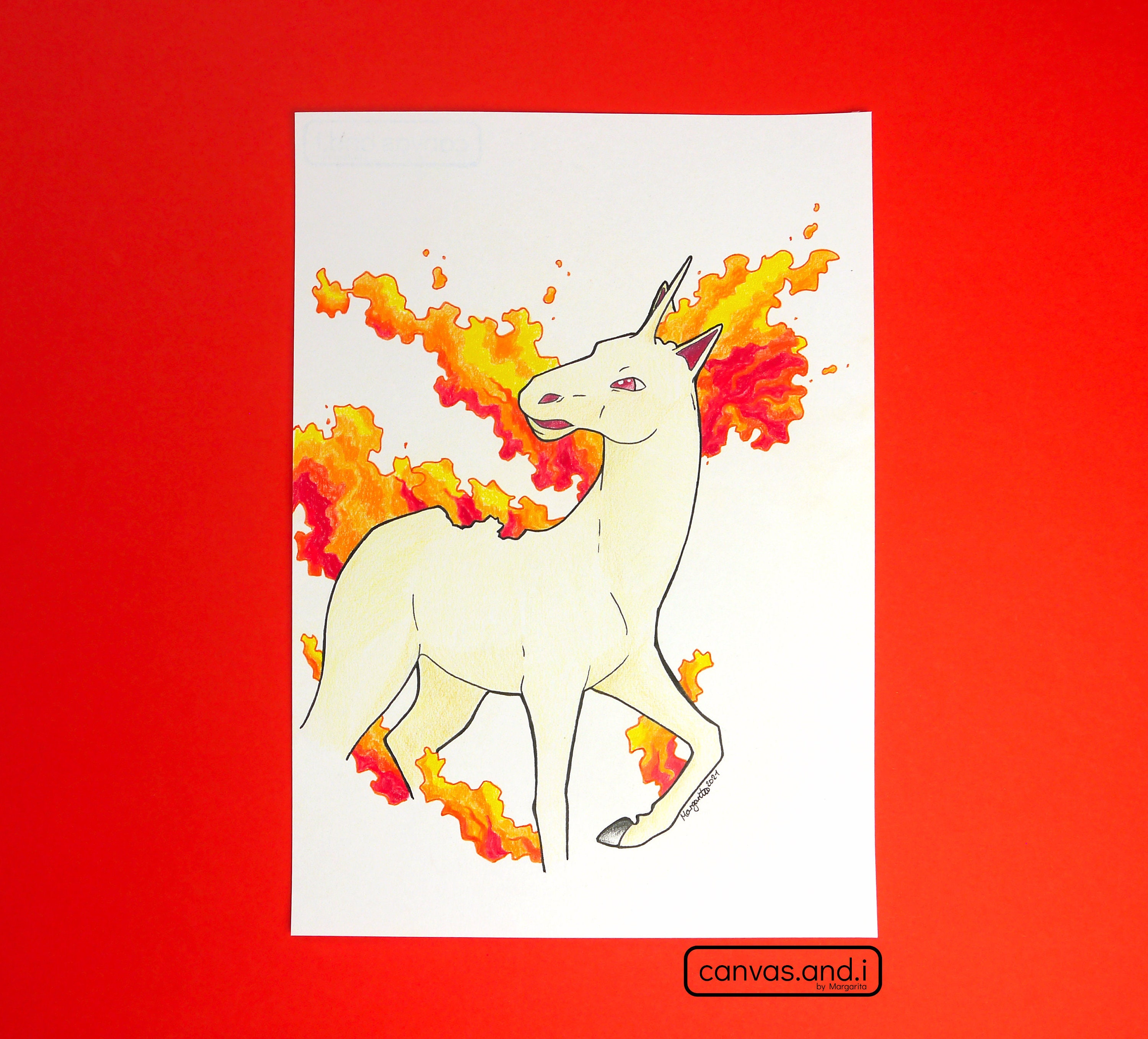 Rapidash Wallpaper