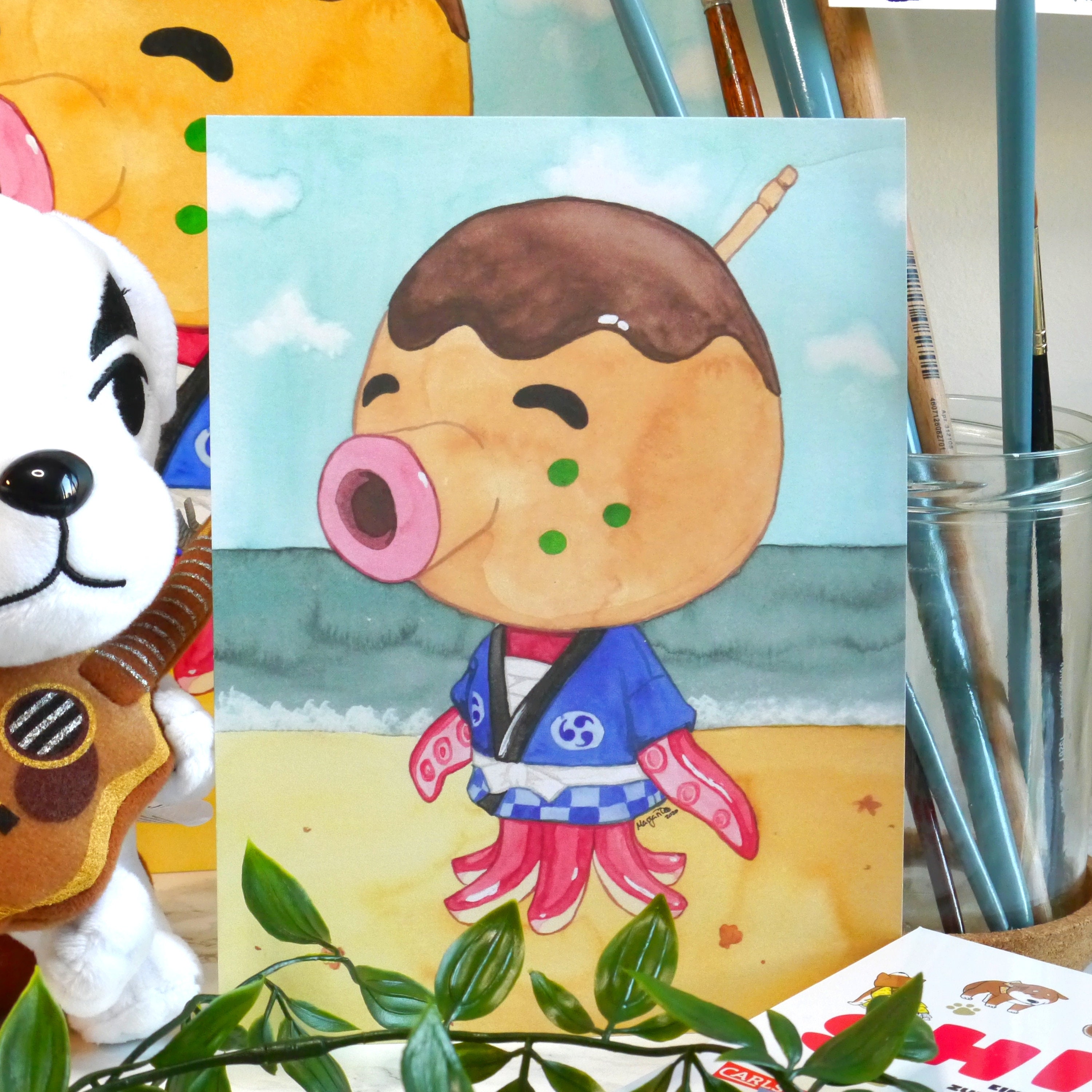 Zucker Animal Crossing Print - Etsy Sweden