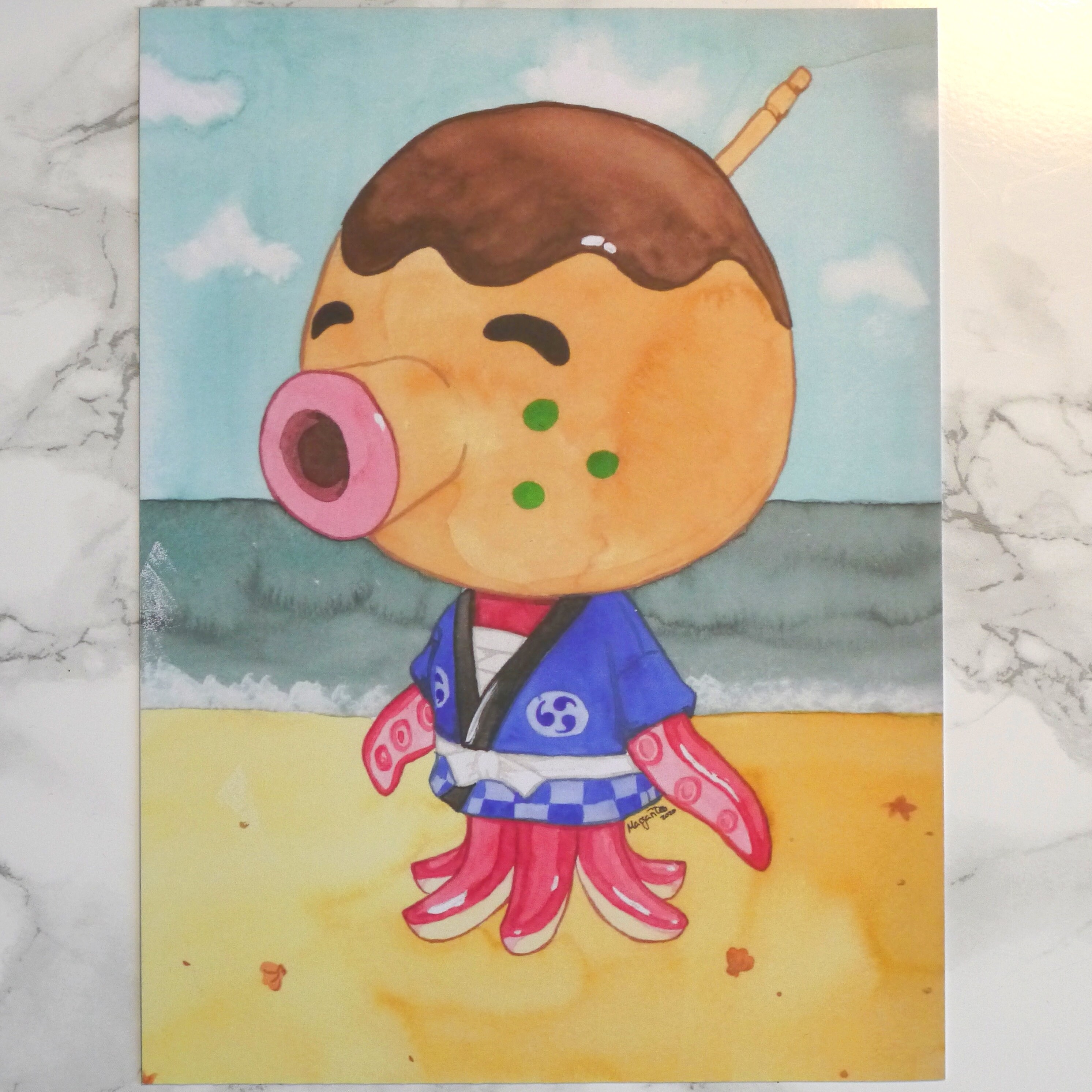 Zucker Animal Crossing Print - Etsy Sweden