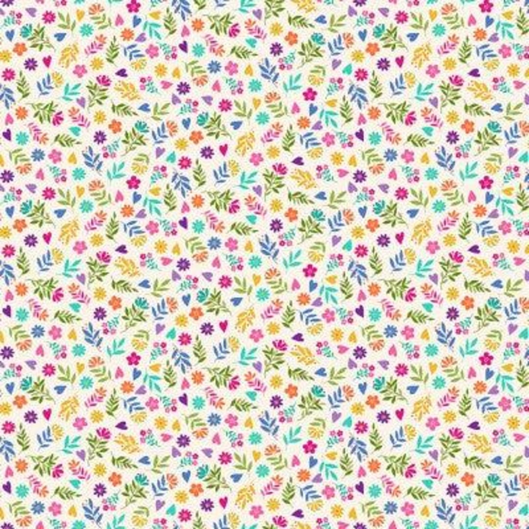 Katie's Cats Ditzy Flowers - Etsy