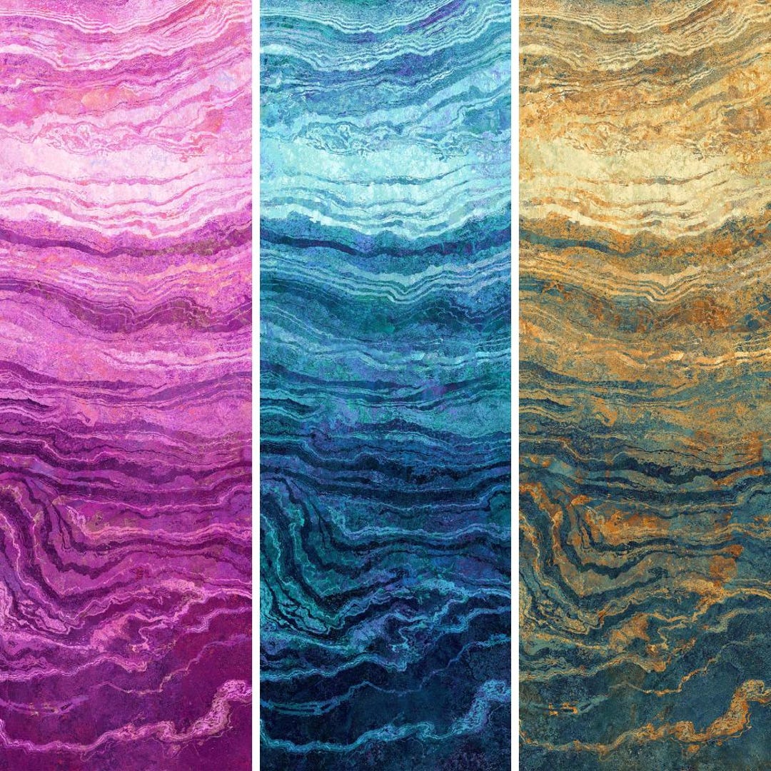 Gradations Ombre Multiple Colors by Linda Ludovico for Northcott Cotton ...