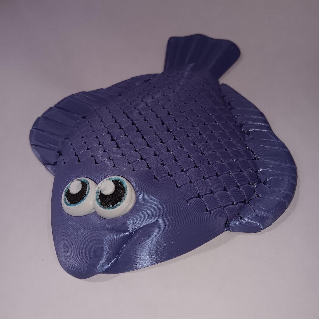 Articulated Floppy Fish - Etsy