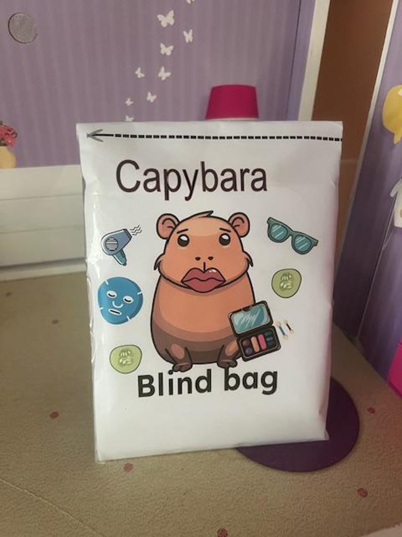 DIY Capybara Blind Bag Pattern; Instant Download - Etsy