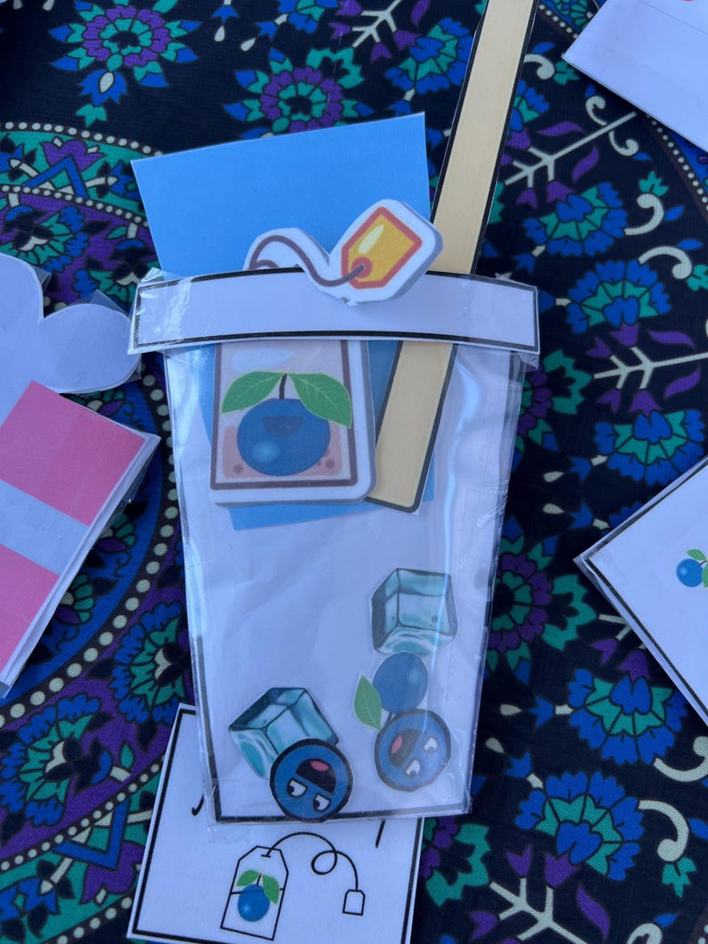 Boba Tea BLIND BAG Pattern DIY; 4 Blind Bags in 1; Instant Dowload - Etsy
