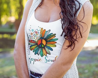 Hippie Tank Top - Etsy